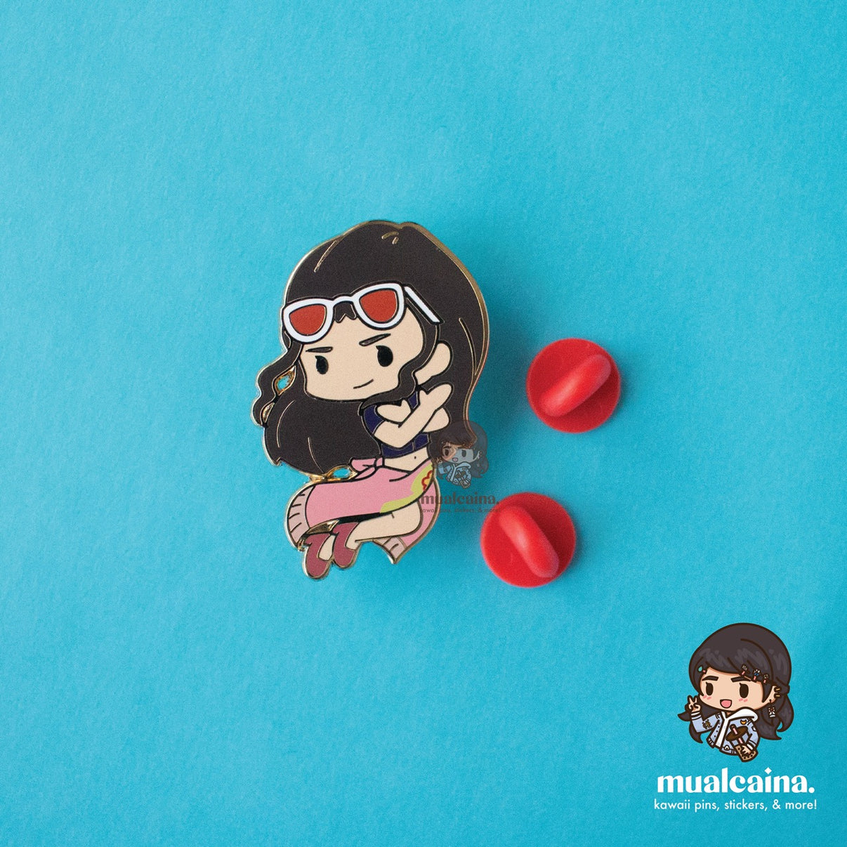 Anime Chibi Pirates Enamel Pins – Mualcaina